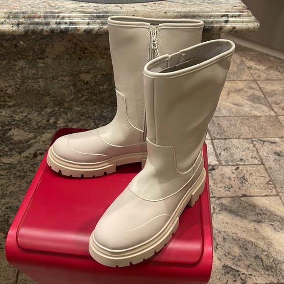 Zara | Shoes | Zara Girls Rubberized Boots | Poshmark
